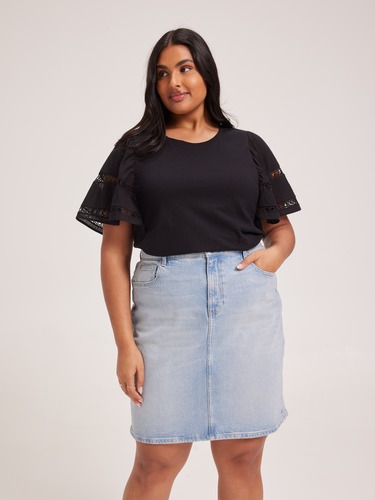 Curve Originals Above Knee Skirt
