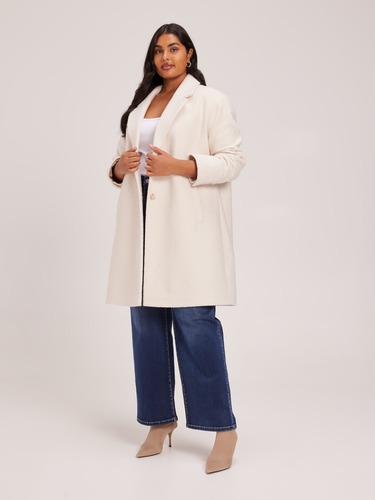 Curve Sadie Crombie Coat