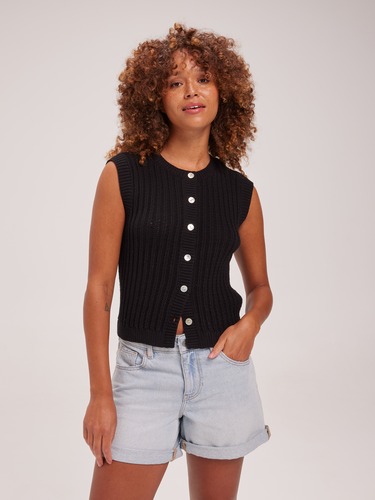 Sofia Pointelle Vest