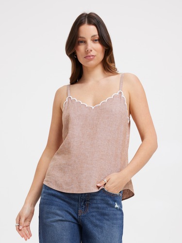 Sally Scallop Trim Cami