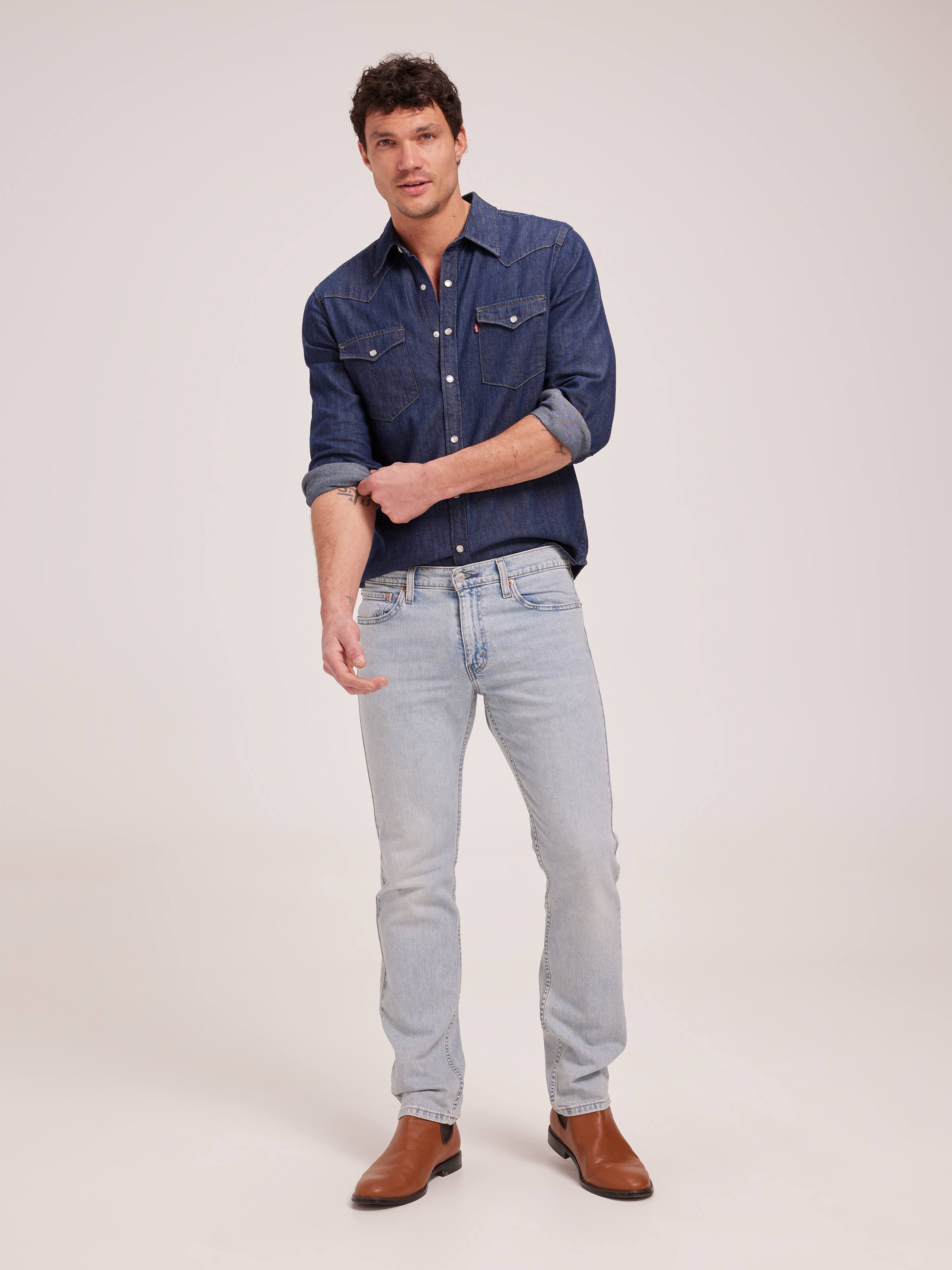 511 Slim Jean In Take It All Denim - Just Jeans Online