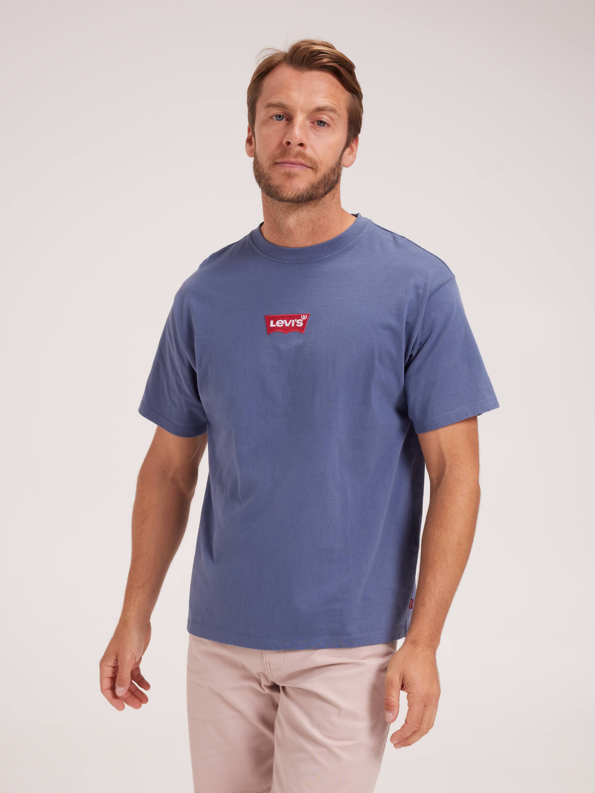 Batwing Tee In Indigo Indigo - Just Jeans Online