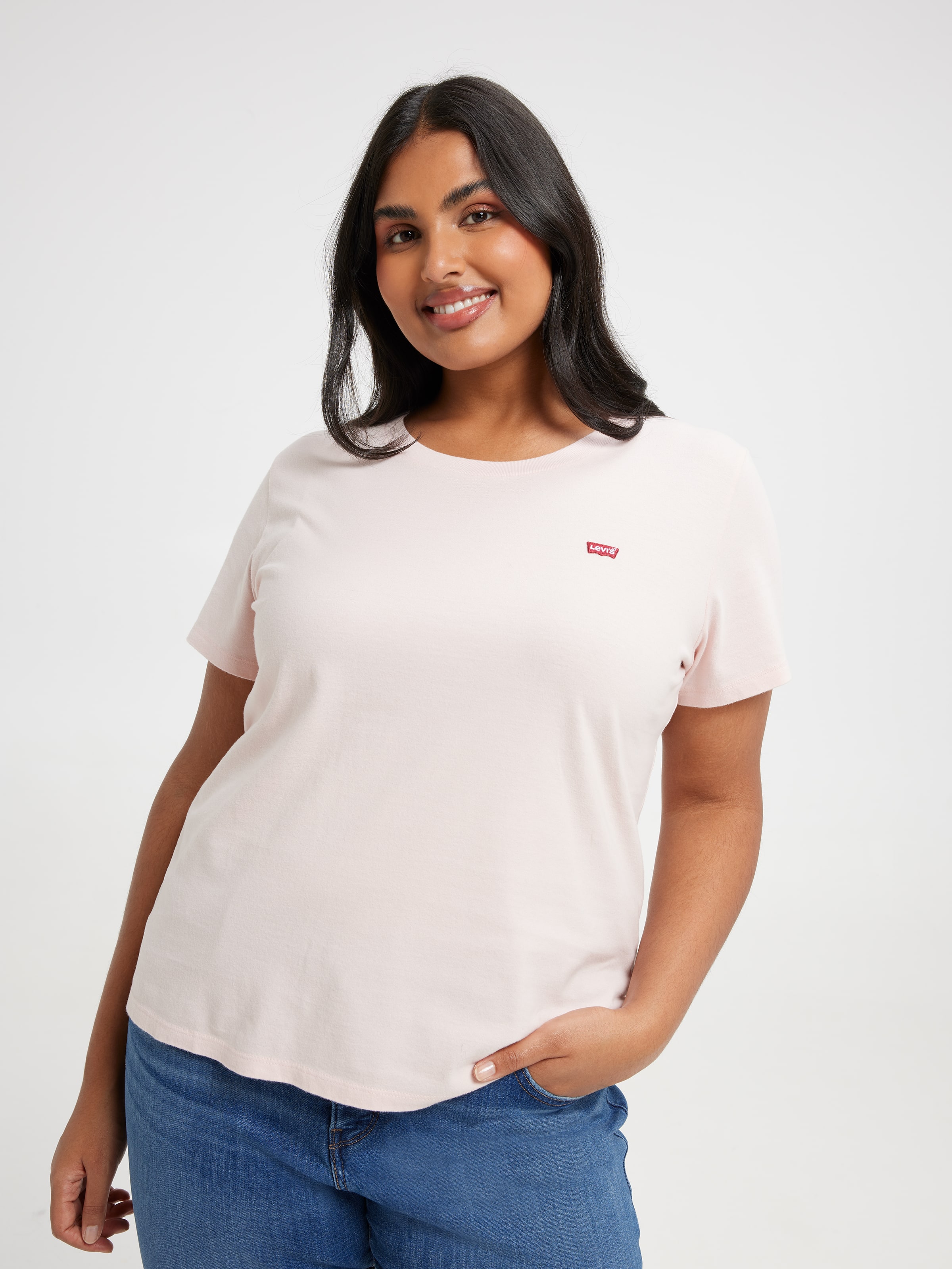 Curve Perfect Tee In Potpourri - Just Jeans Online