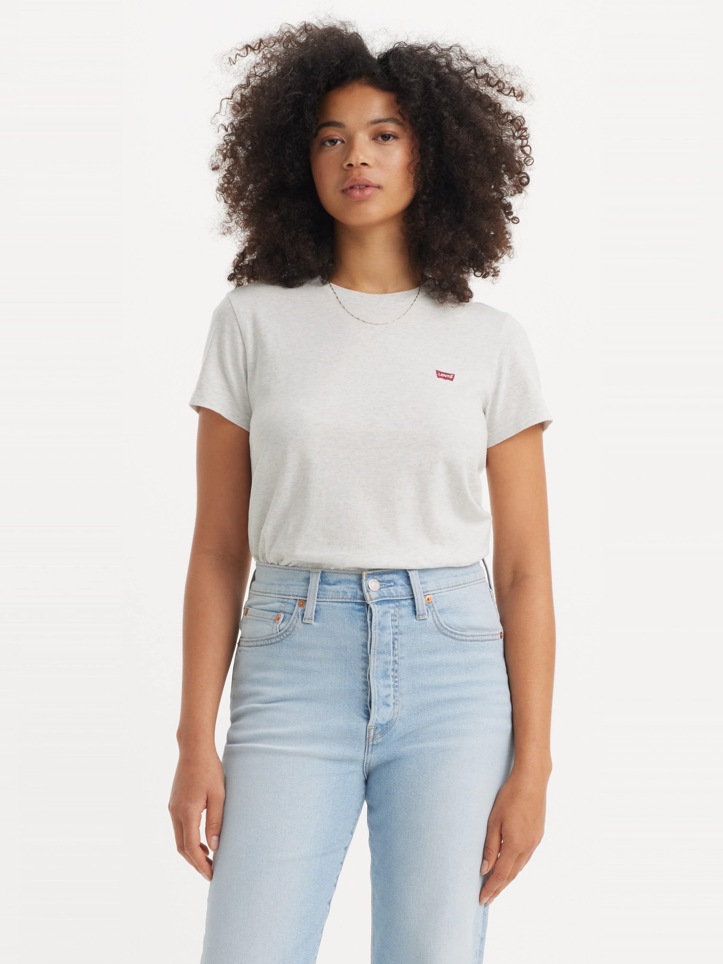Perfect Hm Tee In Icy Grey Heather - Just Jeans Online