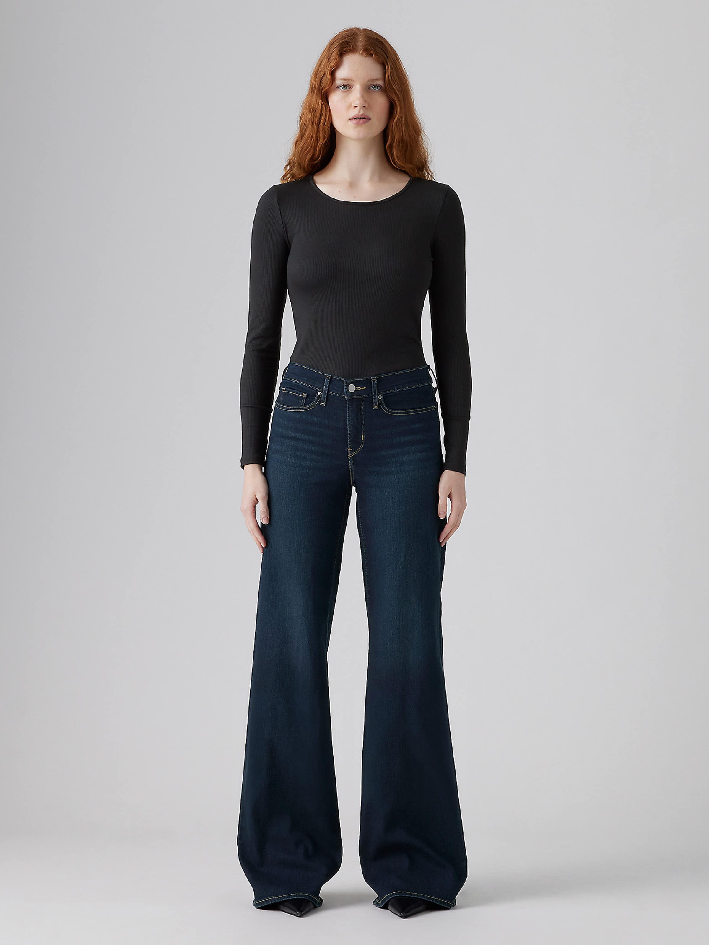 318 Shaping Wide Leg In Chances Are - Just Jeans Online