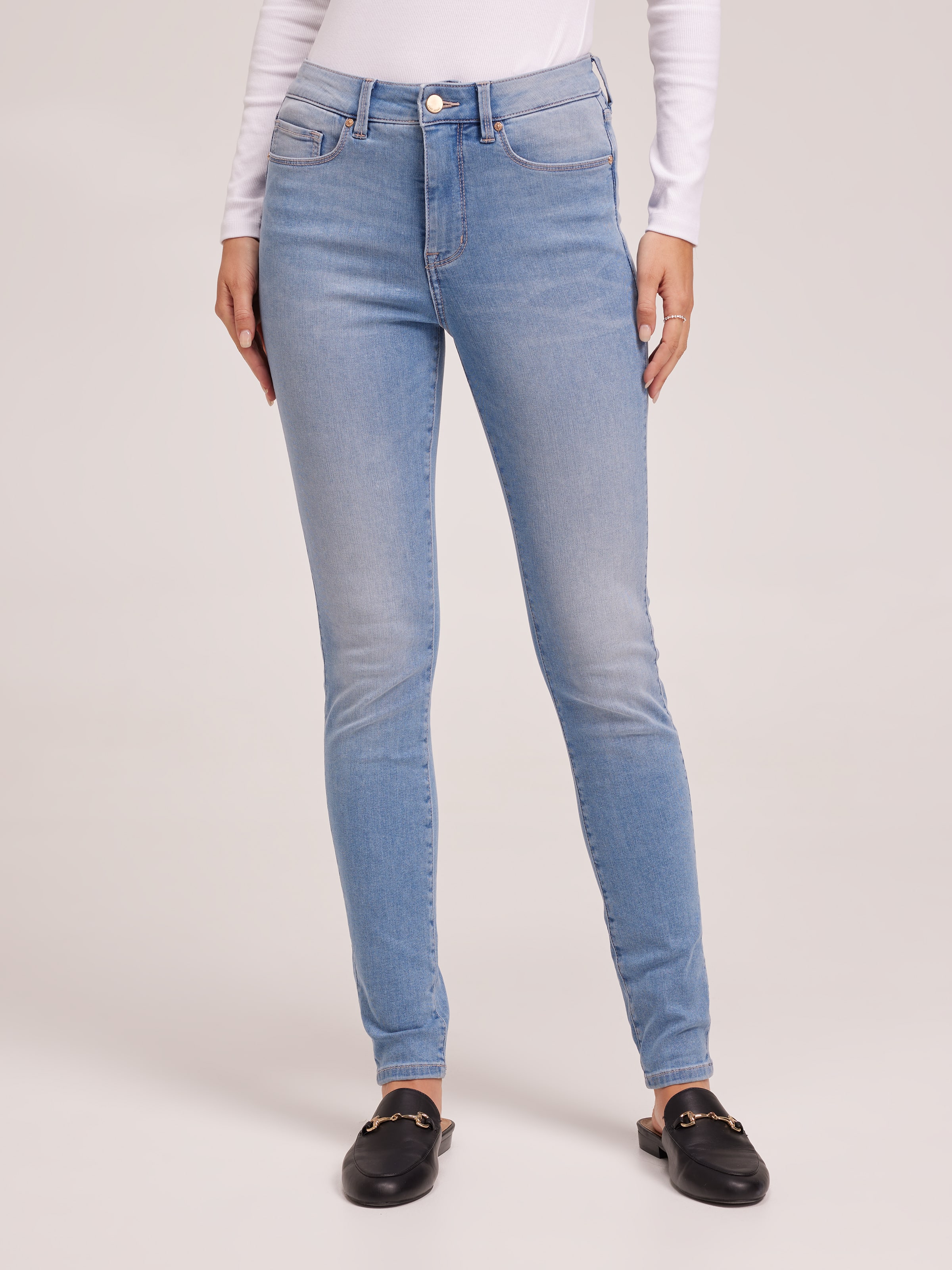 Reformed High Rise Skinny Full Length Jean - Just Jeans Online