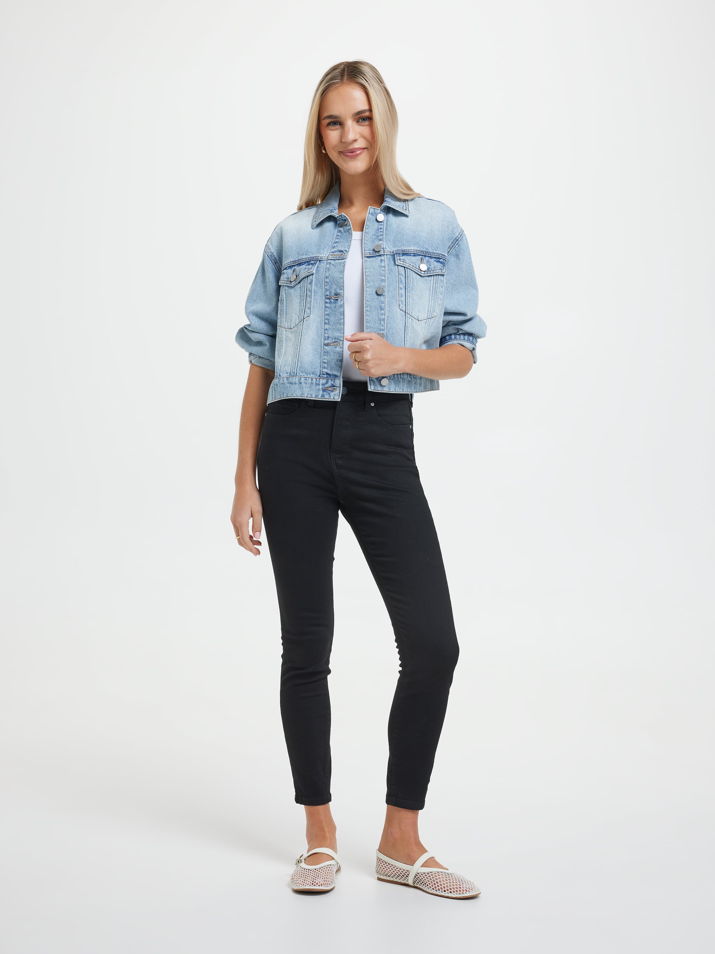 Reformed Sky High Skinny Ankle Jean - Just Jeans Online