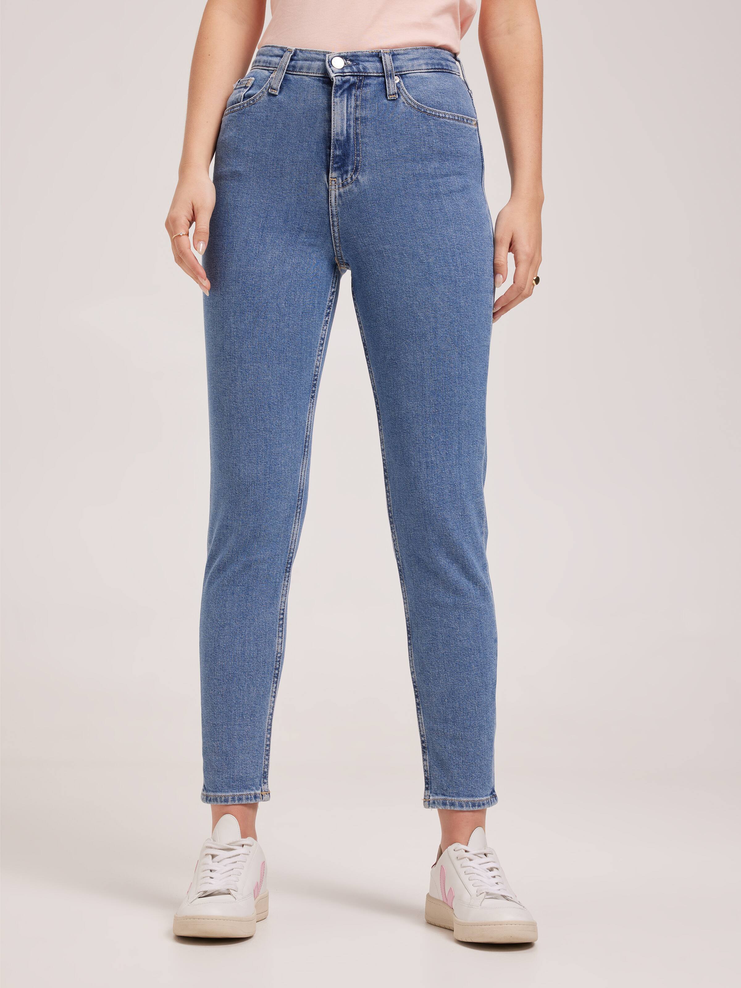 Mom Jean In Denim Medium - Just Jeans Online