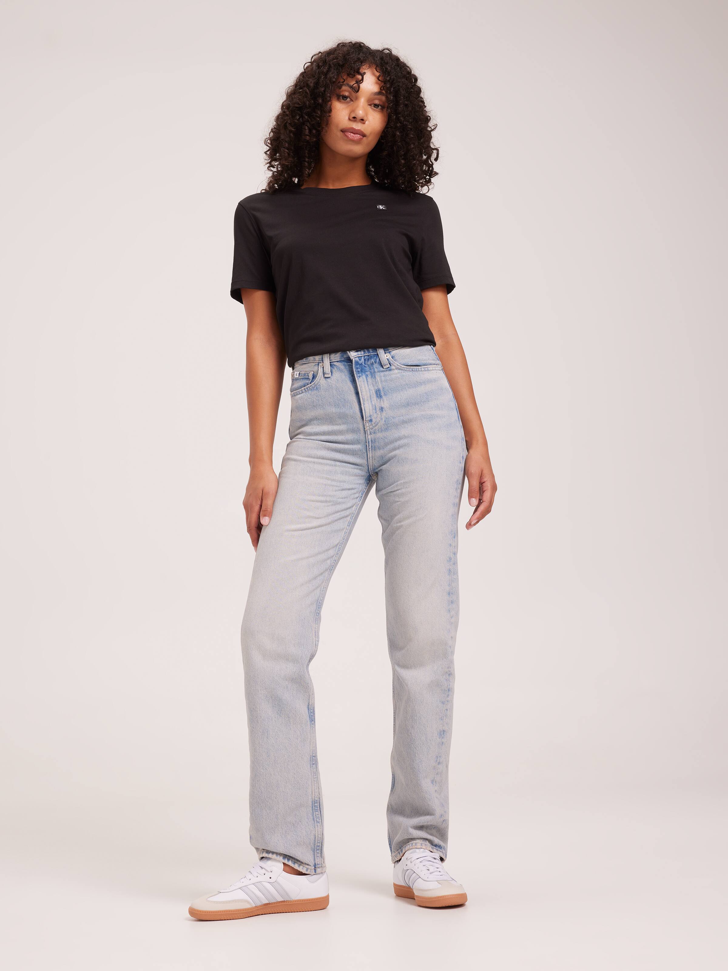 High Rise Straight Light Jean - Just Jeans Online