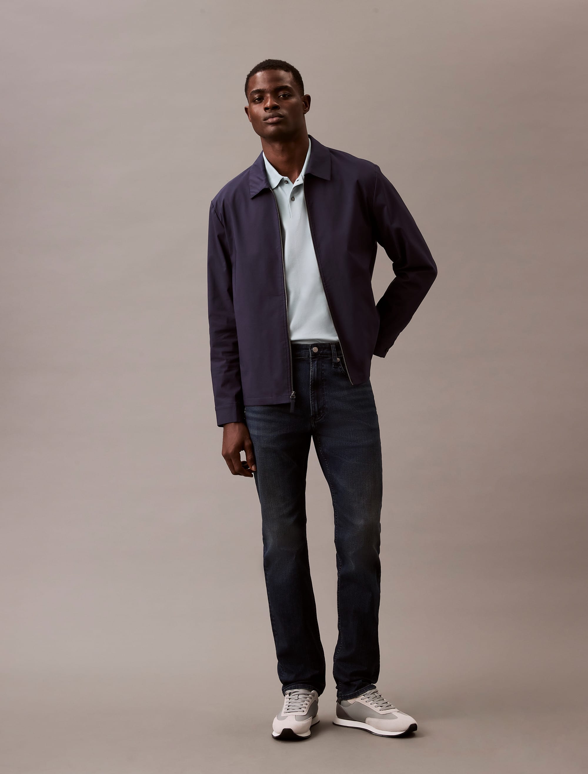Slim Jean In Boston Blue Black - Just Jeans Online