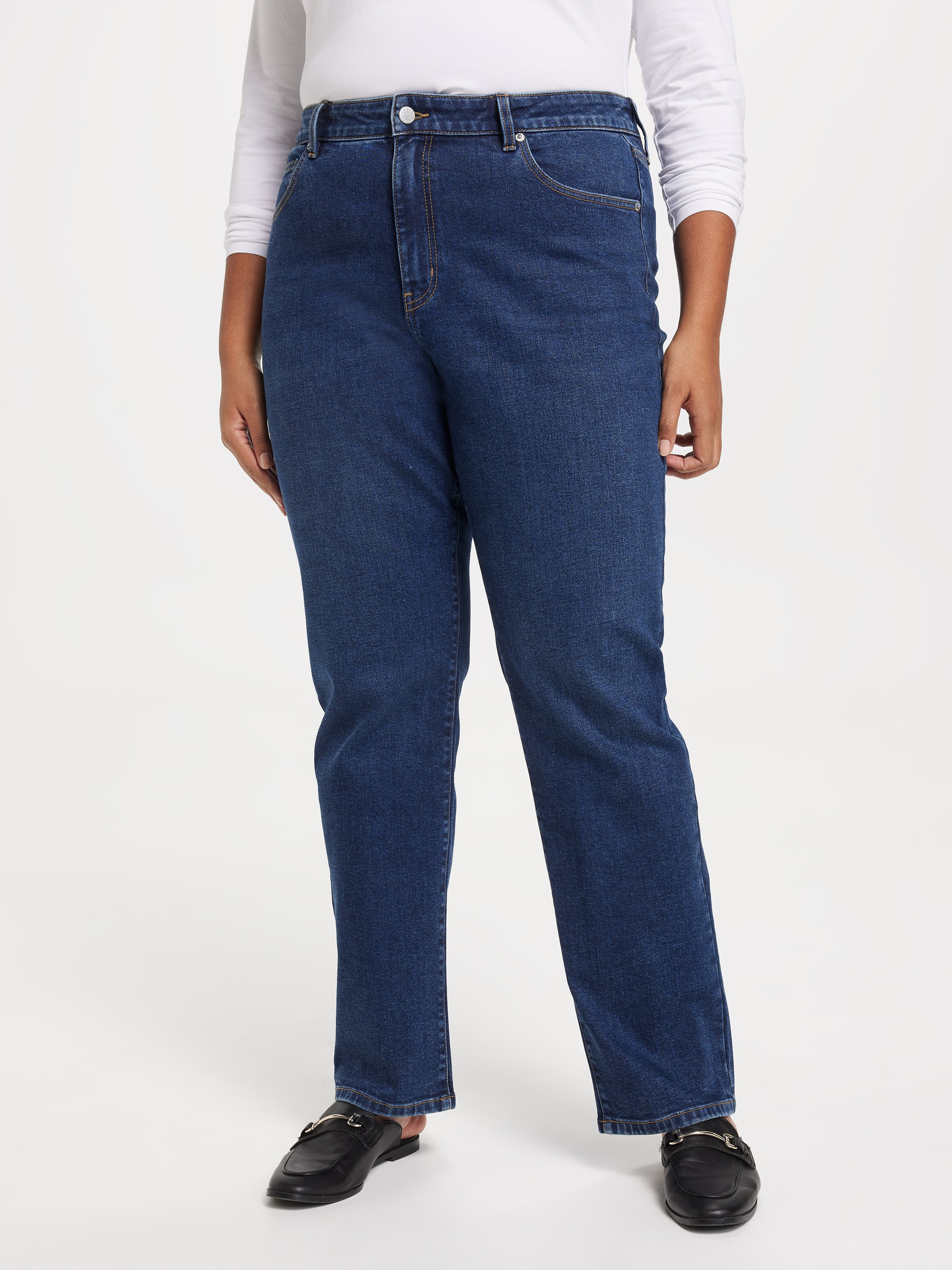Curve Originals High Rise Straight Jean - Just Jeans Online