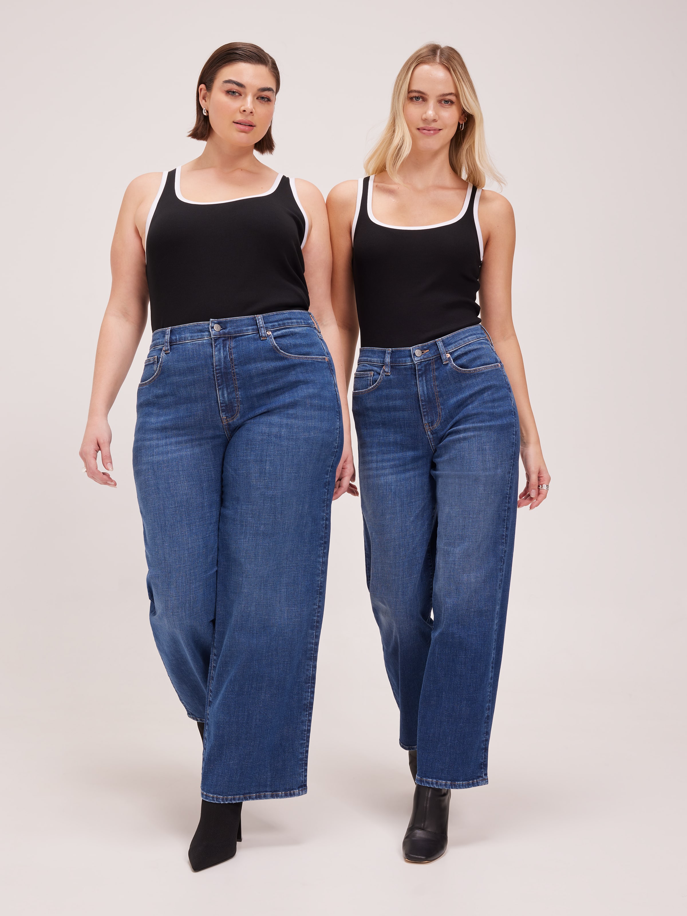Curve Originals High Rise Relaxed Wide Jean - Just Jeans Online