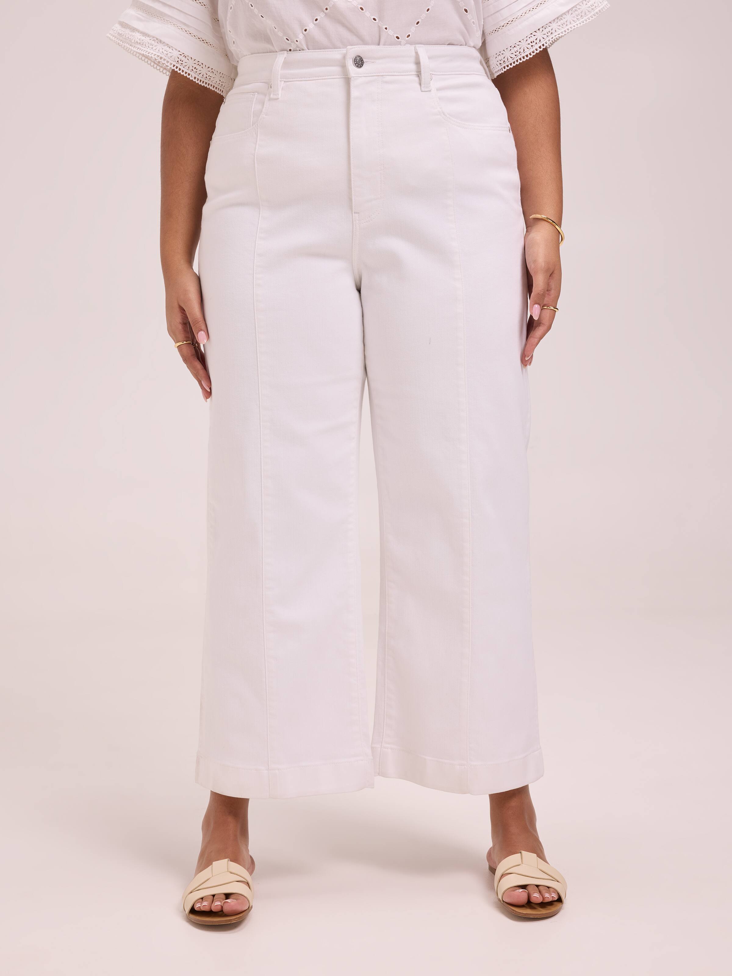 Curve Originals Wide Leg Crop Jean - Just Jeans Online