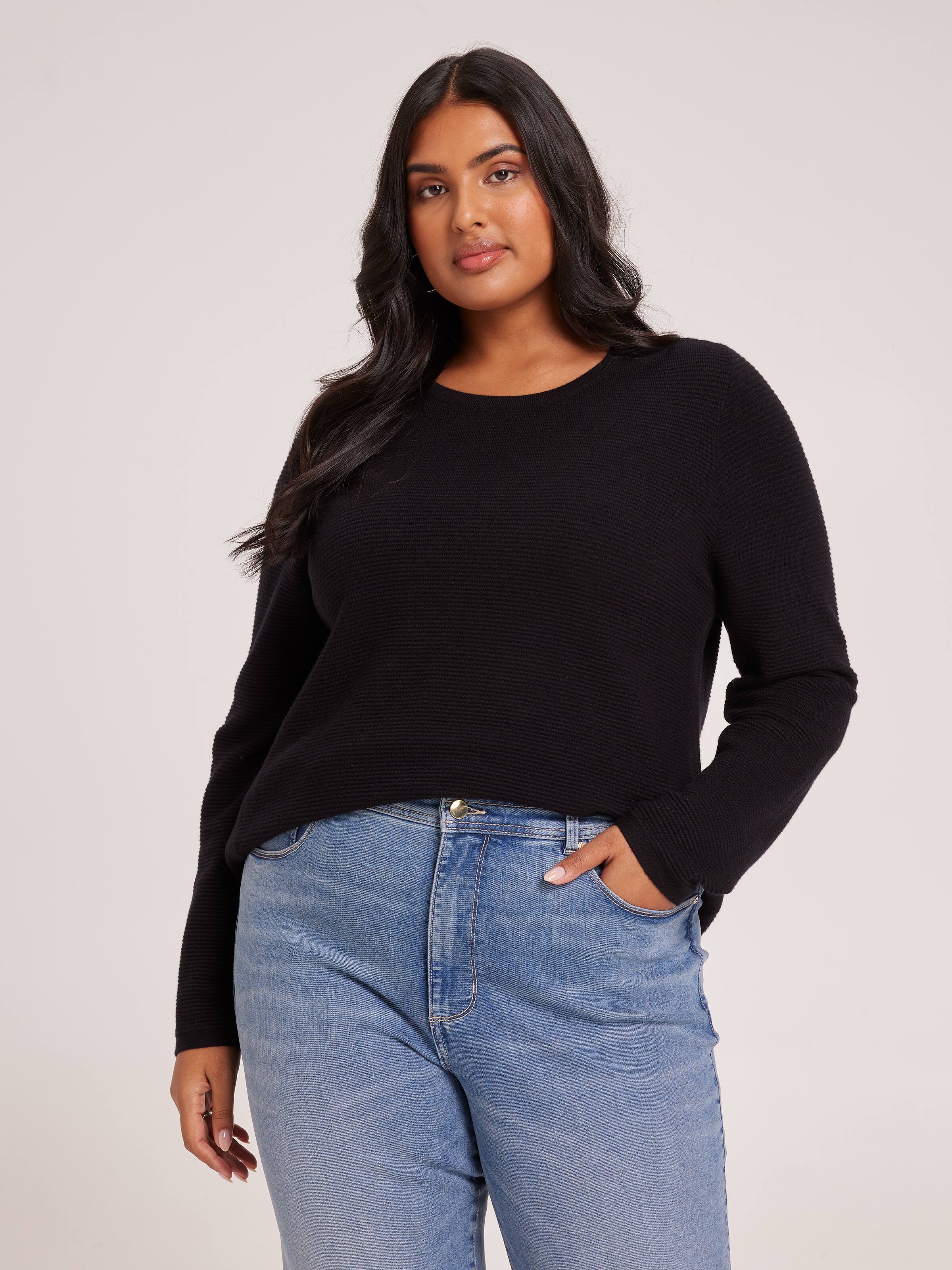 Curve Sara Ottoman Pullover - Just Jeans Online