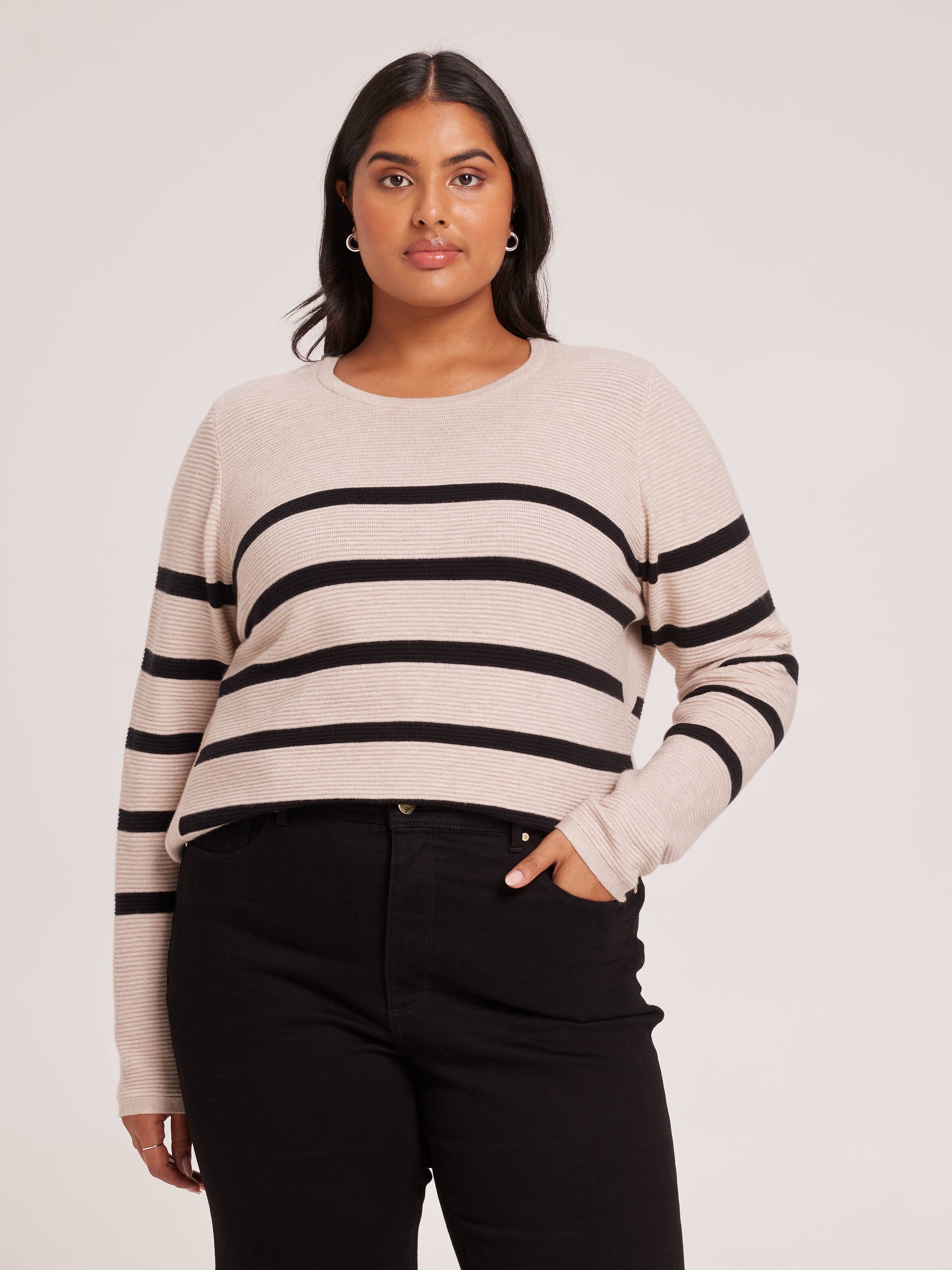 Curve Sara Ottoman Pullover - Just Jeans Online