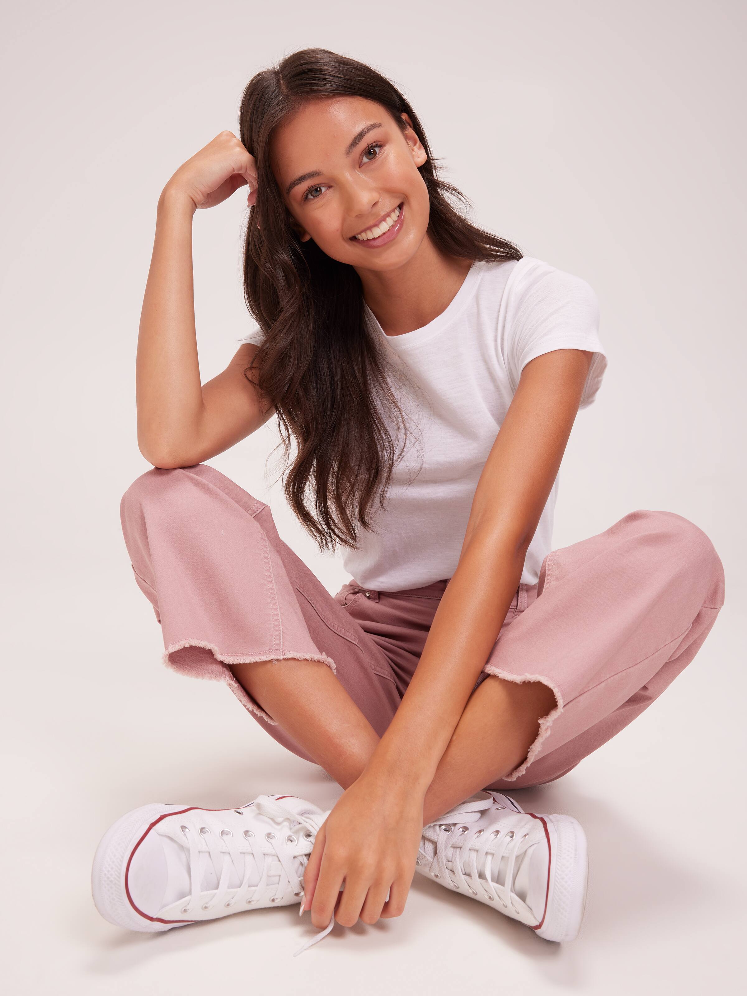 Girls Amaze Wide Leg Ankle Jean - Just Jeans Online