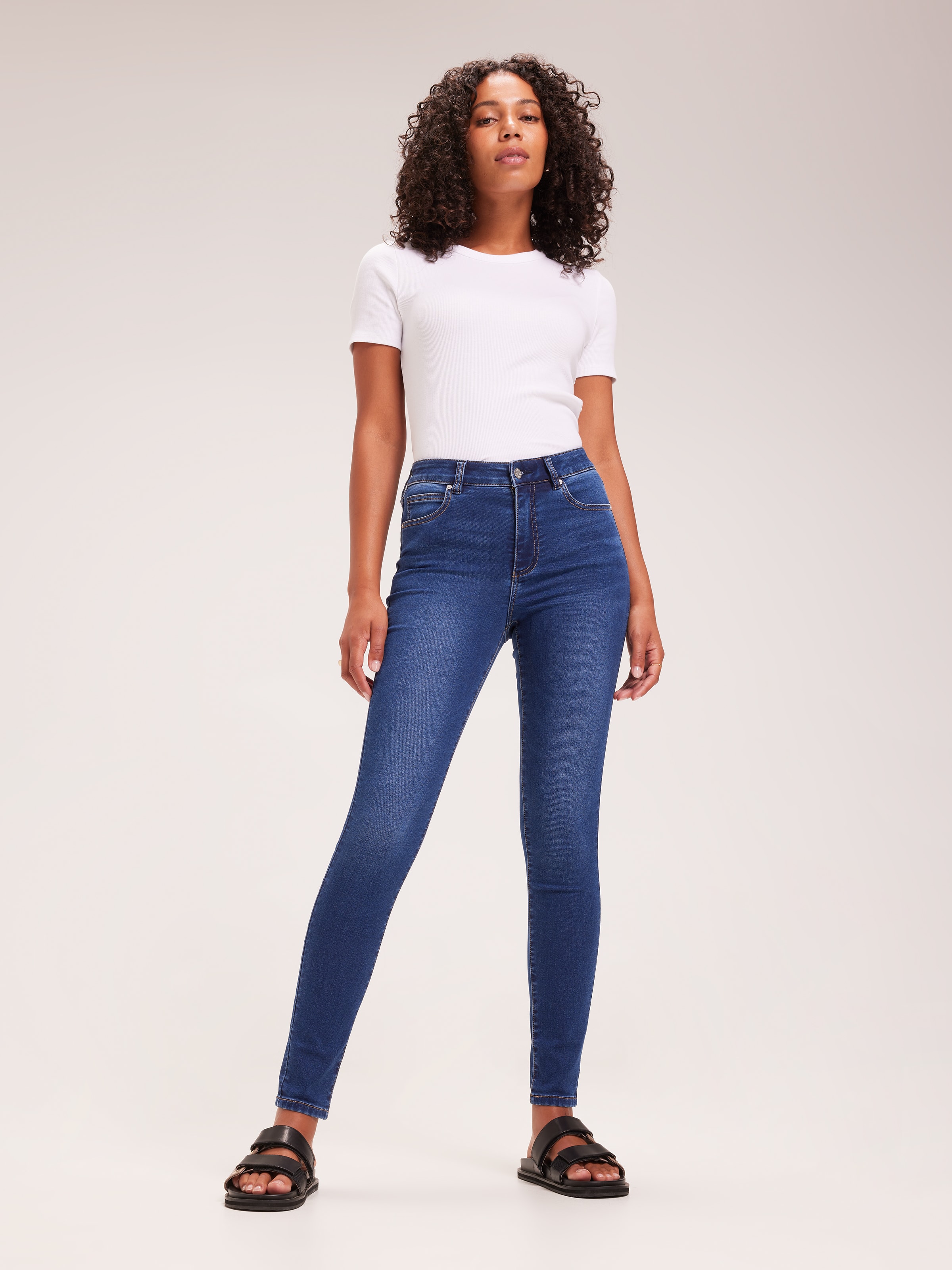 Amaze High Rise Full Length Skinny Jean Just Jeans Online 1494