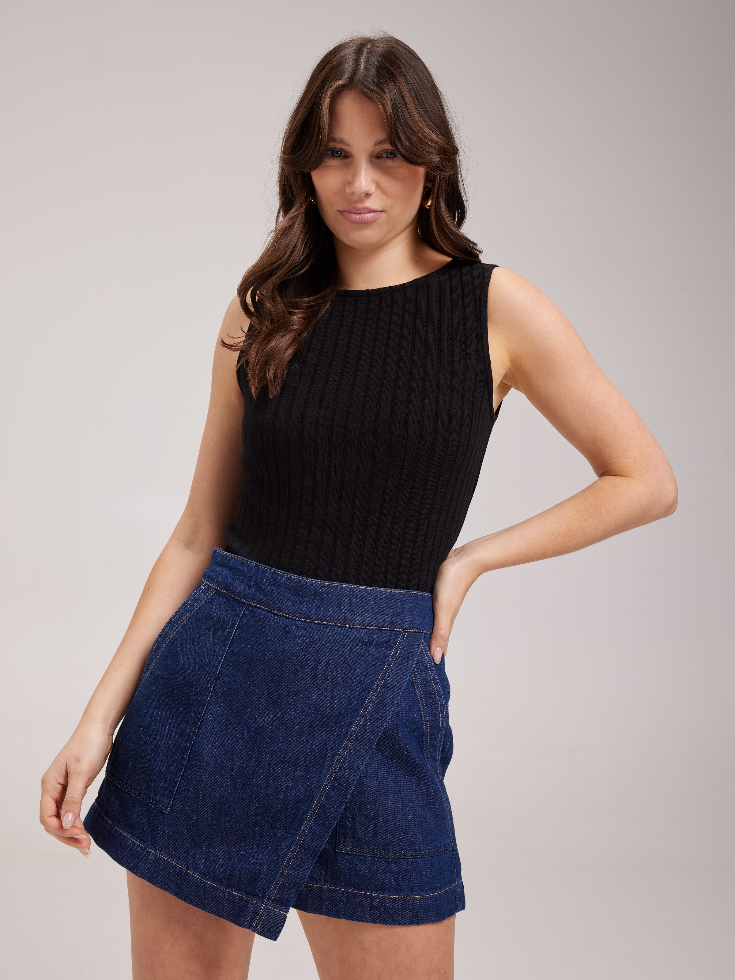Yasmine Wrap Skort - Just Jeans Online
