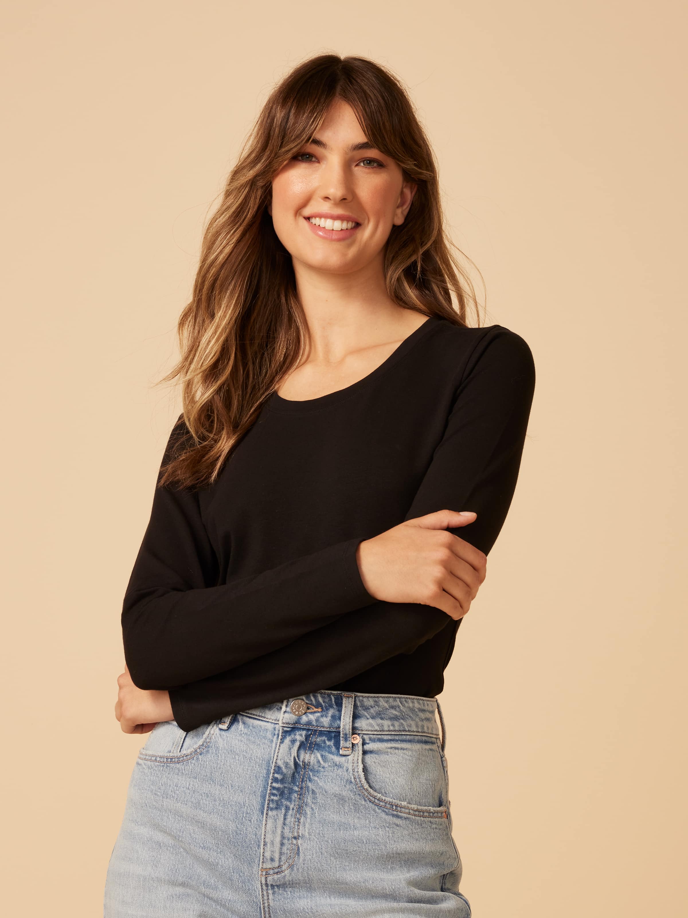 Perfect Long Sleeve Tee - Just Jeans Online