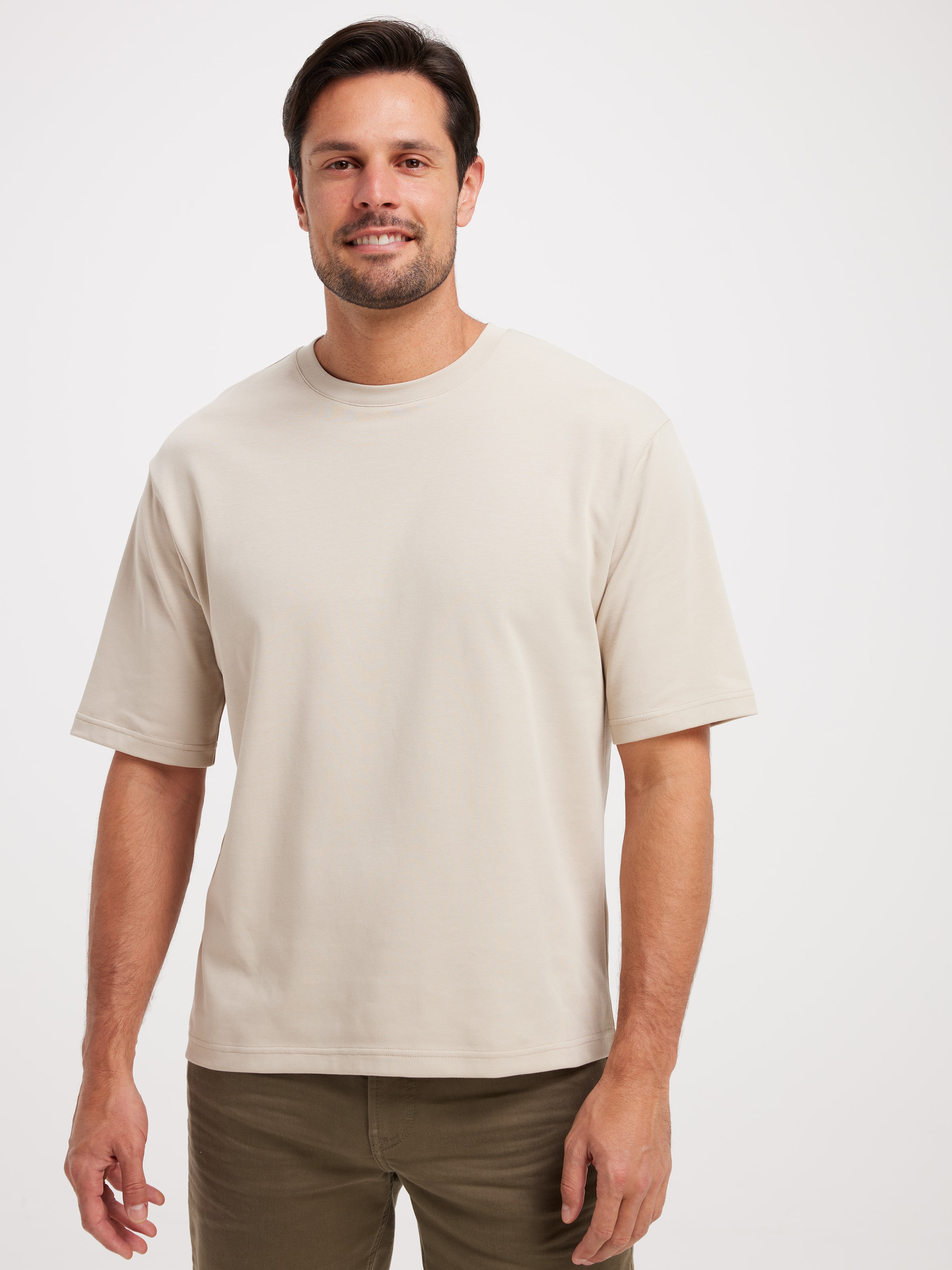 Short Sleeve Basic Easy Tee - Just Jeans Online