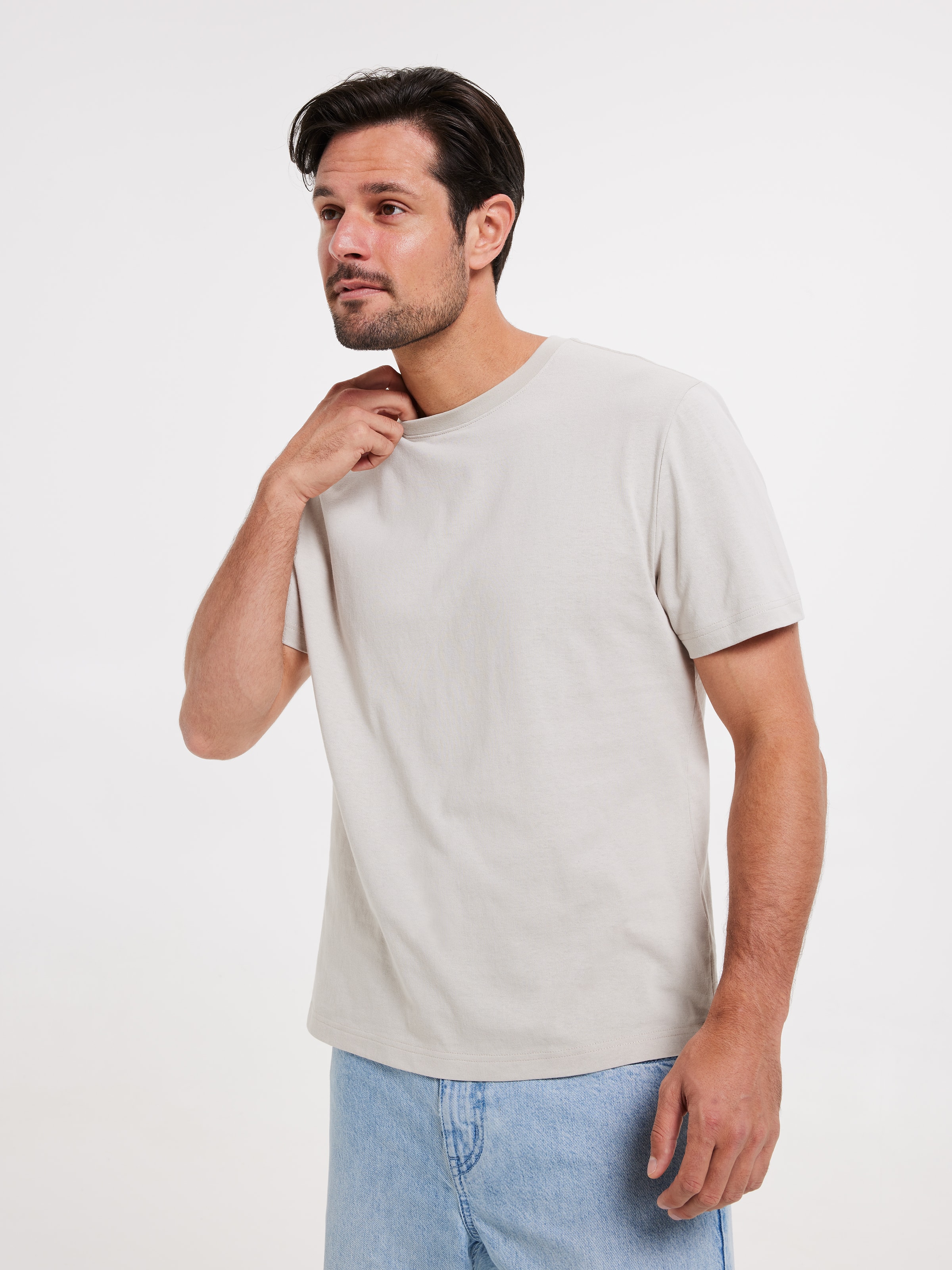 Tonal Block Casual Tee - Just Jeans Online
