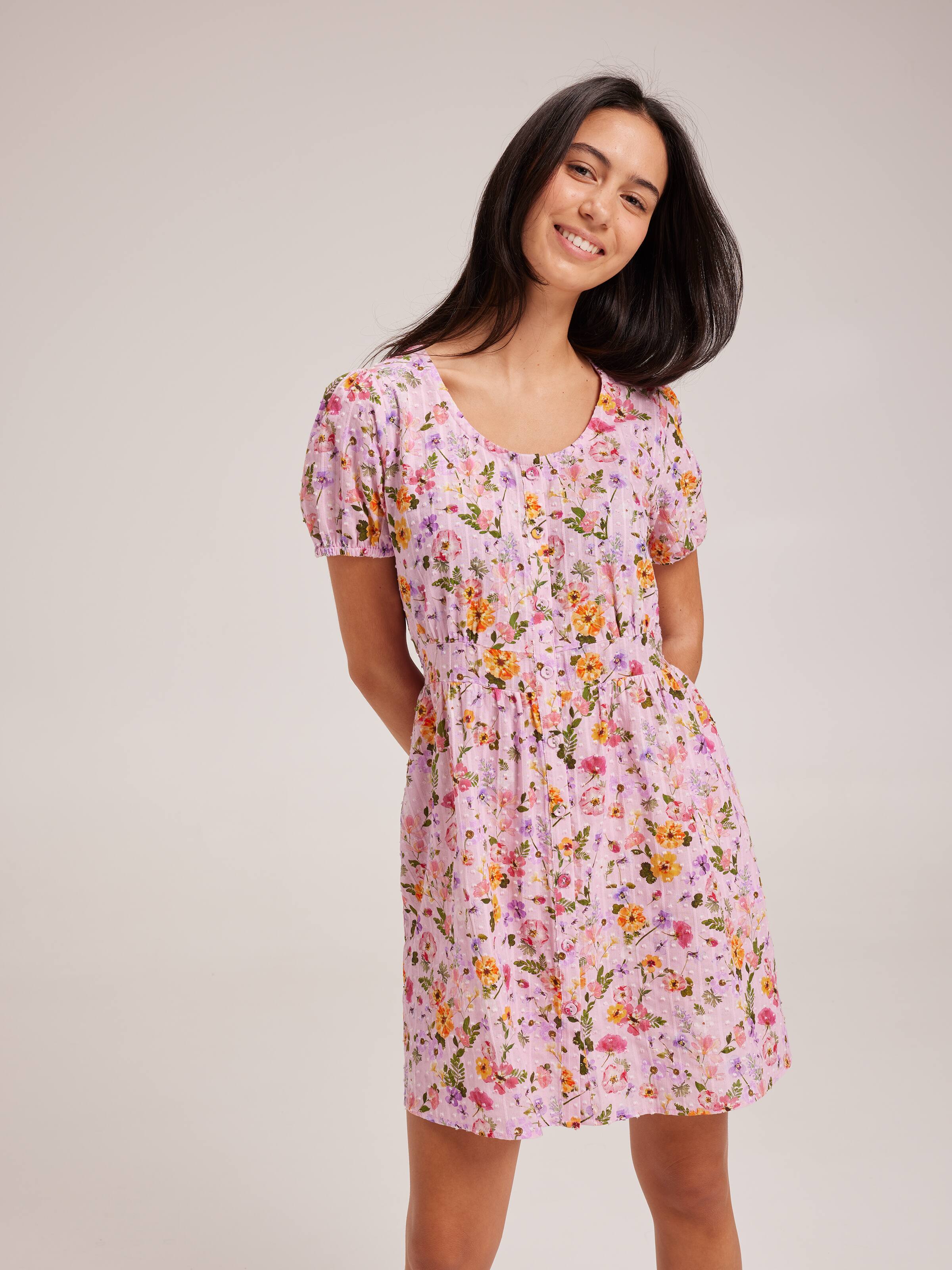 Girls Madison Dress Poppy - Just Jeans Online