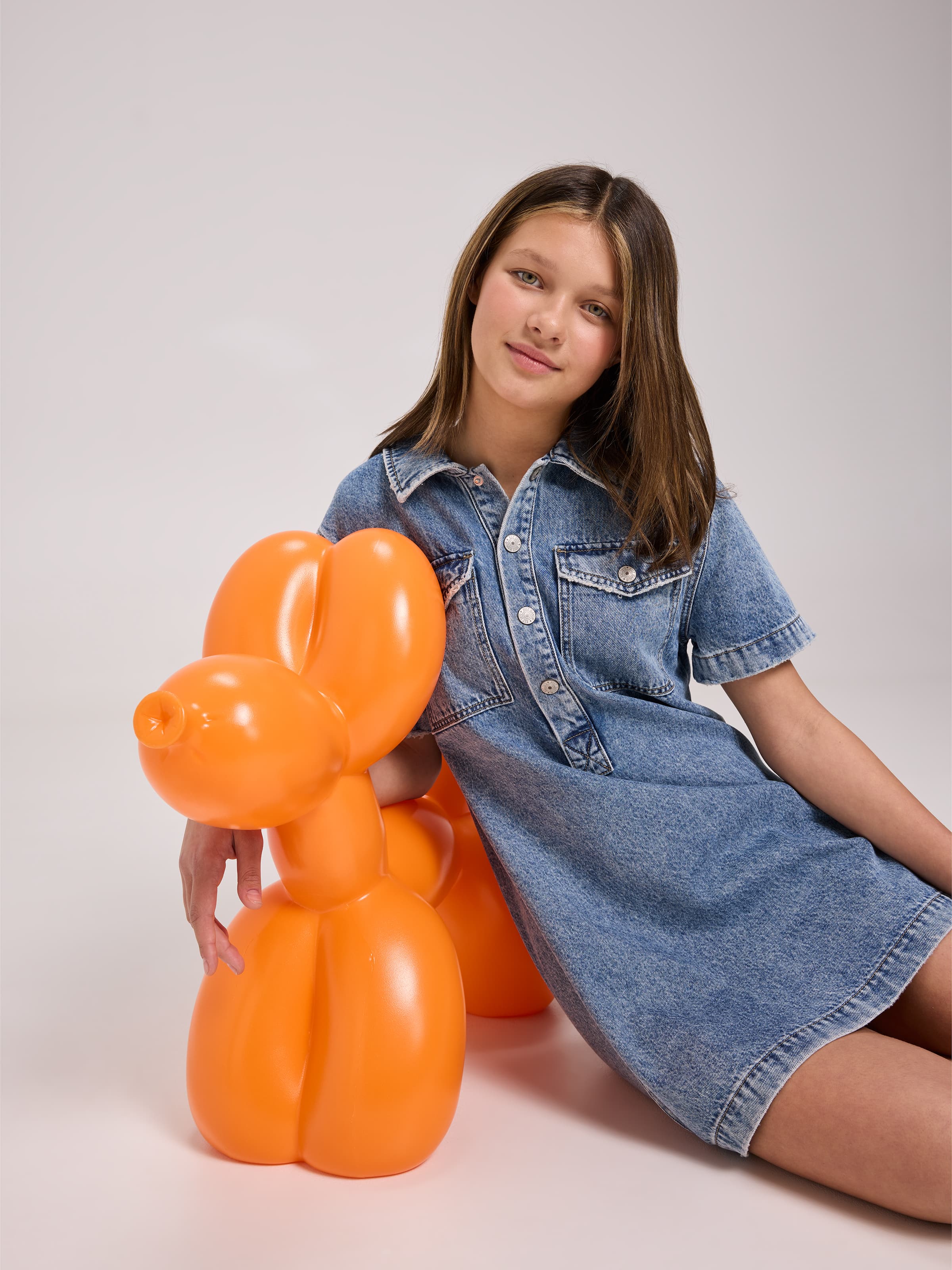 Girls Isabelle Shirt Dress - Just Jeans Online