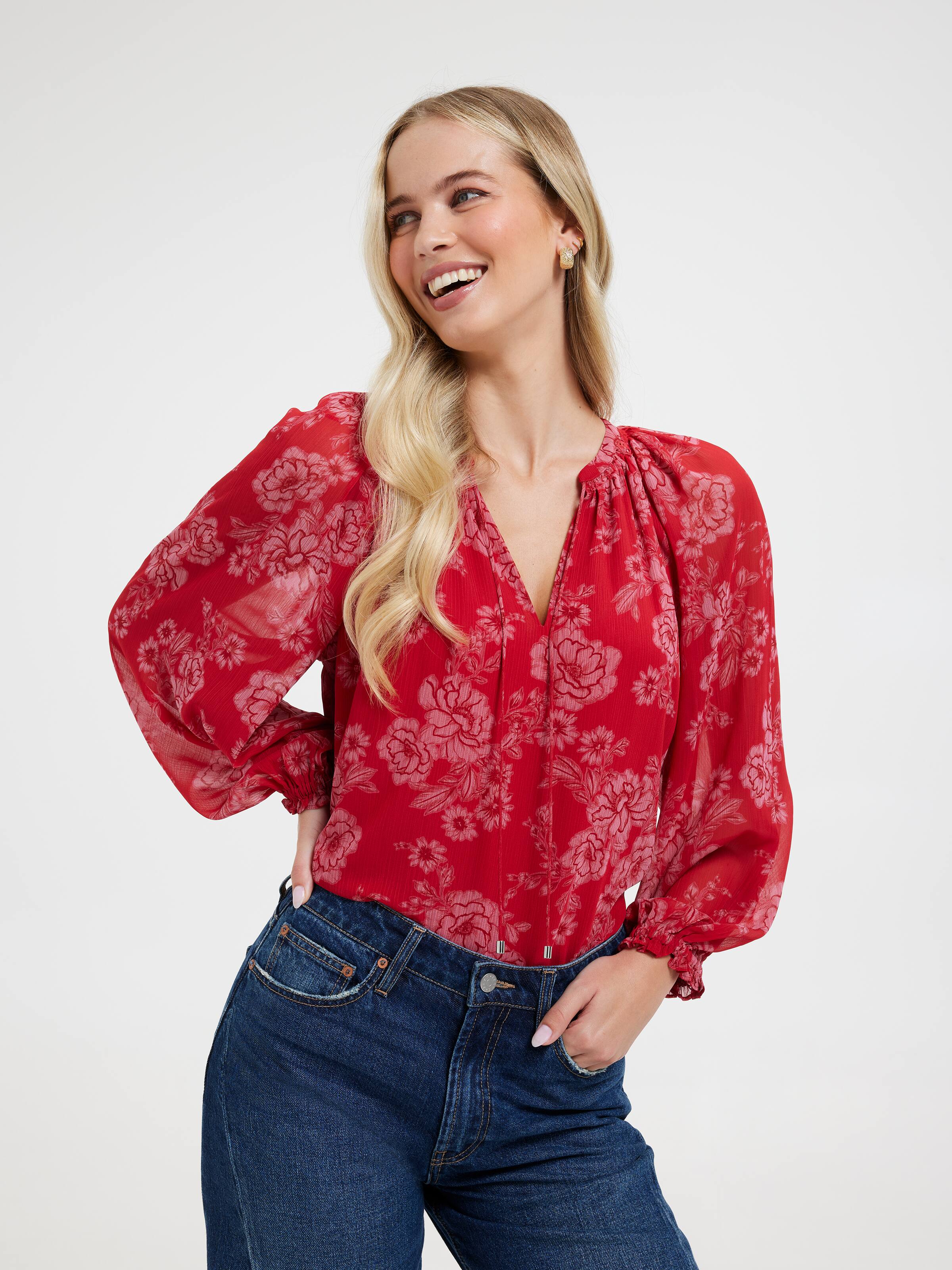 Rosie Floaty Blouse - Just Jeans Online