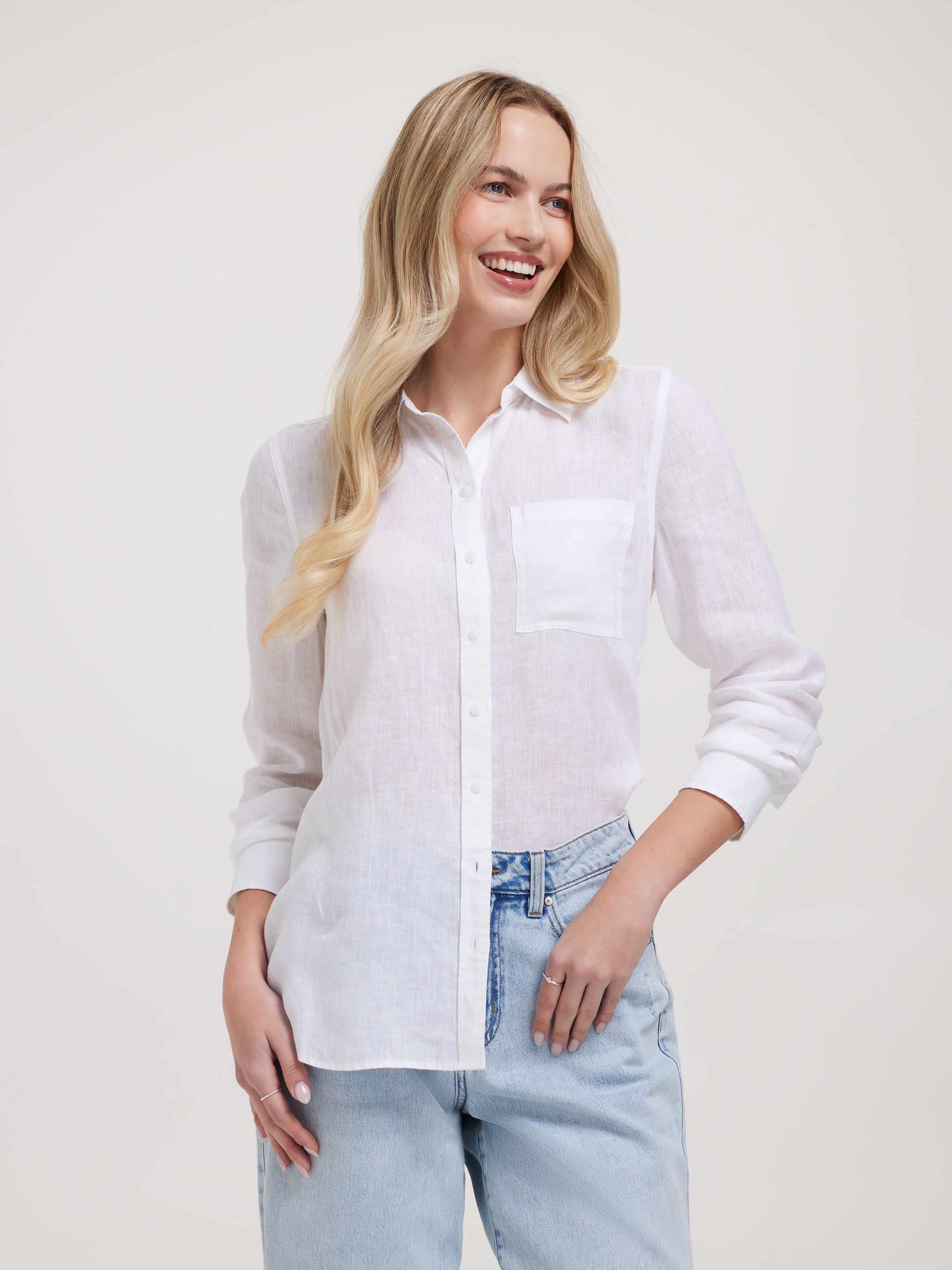 Marlow Linen Shirt - Just Jeans Online