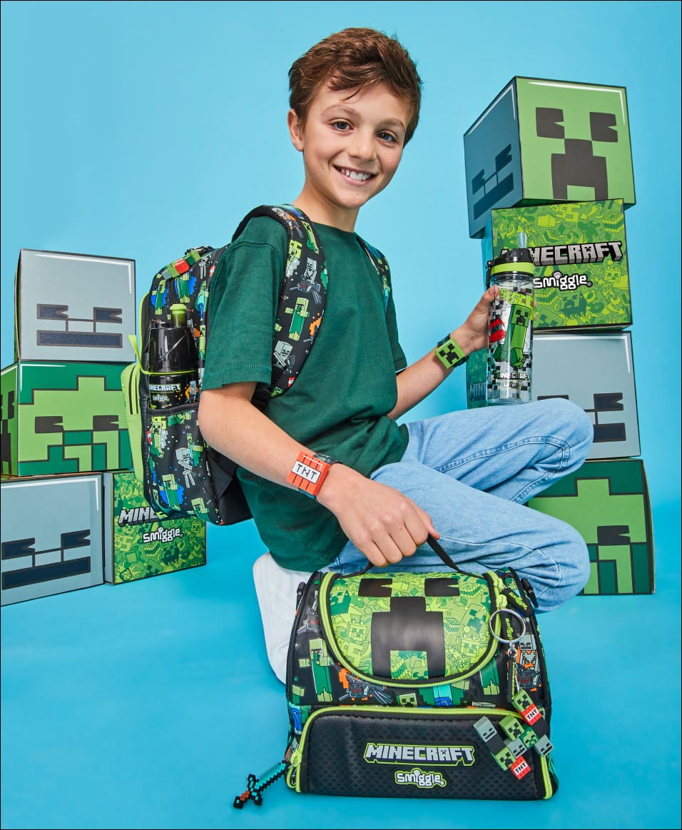 Minecraft Collection - Smigglers, Gather Your Tools! | Smiggle™ Online
